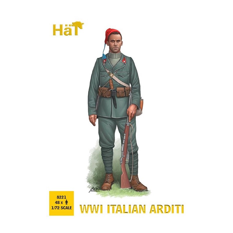WWI Italian Arditi 1/72 - Hät